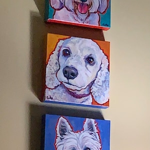 LABRADOODLE Dog 8x1 Art Print by Lynn Culp - Etsy