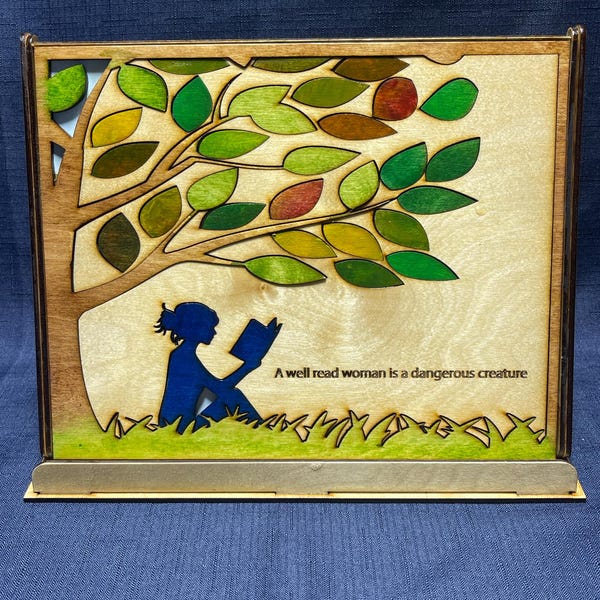 Book Stand Digital File Laser Cut Book Holder DIY Reading Stand SVG PDF ...