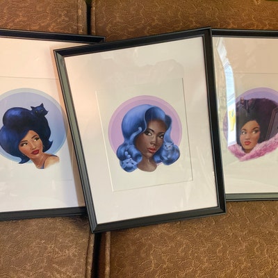 Bongo Baby Beatnik Girl Tshirt Pink Print - Etsy