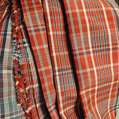 Traditional Bandana Fabric Jamaican Bandana Fabric Red Bandana Cloth ...