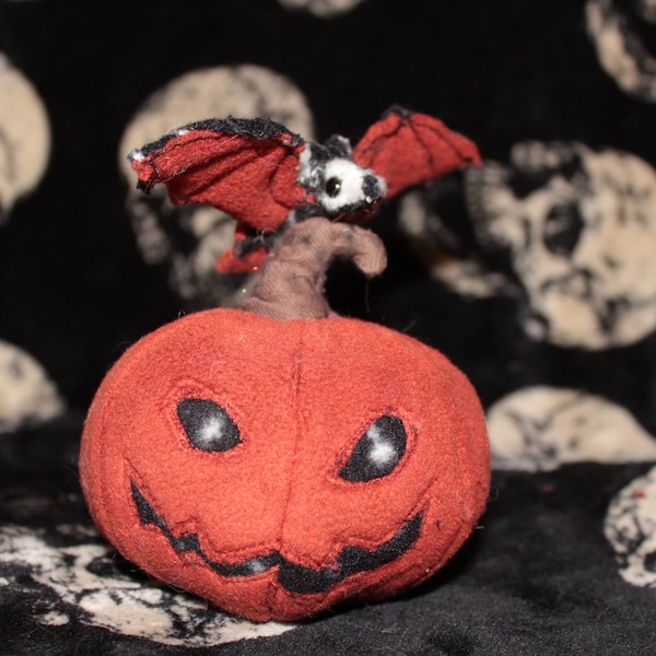 Bat. DIY Stuffed Felt Animal Pattern and Guide - Etsy