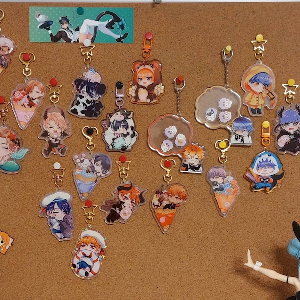Obey Cafe Crepe Keychains~! - Etsy