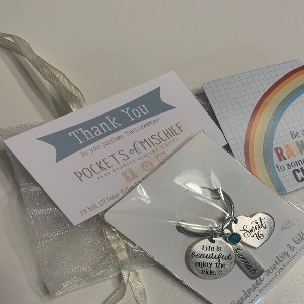 Sweet 16 Keychain | Sweet 16 Gift | Personalized Sweet 16 Keychain ...