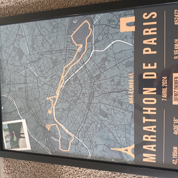 London Marathon 2024 Poster - Customizable - Wall Decor - Marathon ...