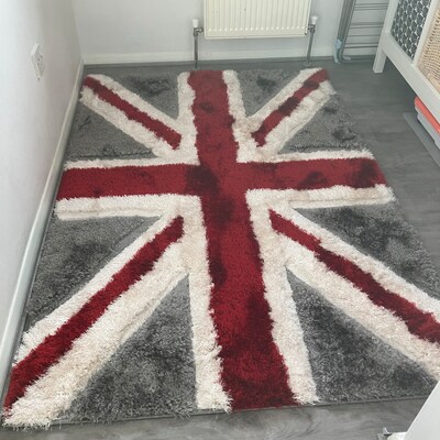 New Navy Blue Silver Grey Rugs Small Large Mats Modern - Etsy UK