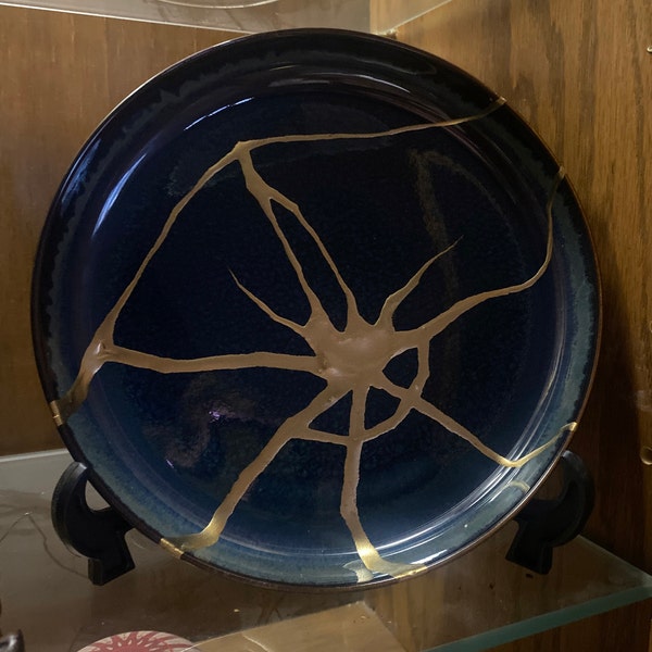 Include Wood Stand-kintsugi Gifts, Kintsugi Bowl, Japanese Art in ...