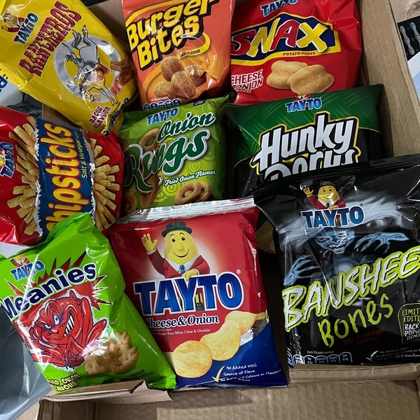 Christmas Tayto Box 18 Pack Secret Santa Gift Crispmas - Etsy UK