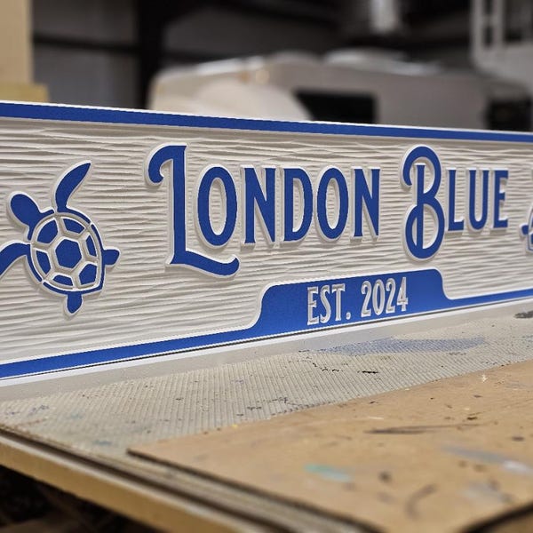 Personalized Custom PVC Sign for Your Beach Home Coastal Retreat ...