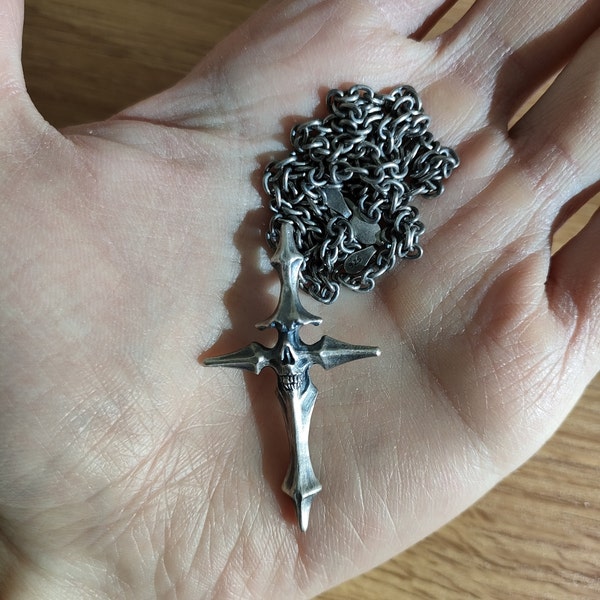 Vortex Cross Pendant S, M, L - Etsy