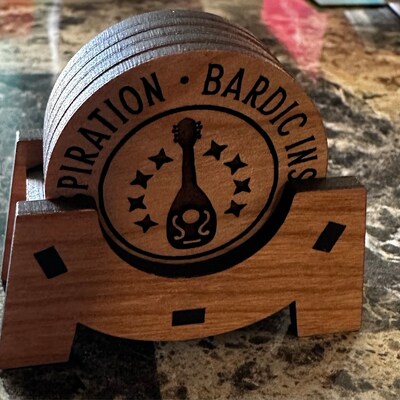 D&D Bardic Inspiration Token Set 5 With Holder Dungeons - Etsy