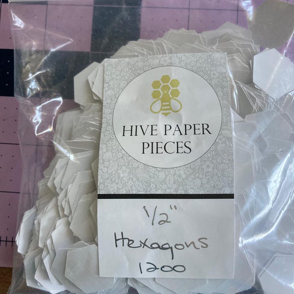 Hive Paper Pieces - 2" APPLE CORES - English Paper Piecing Quilt ...
