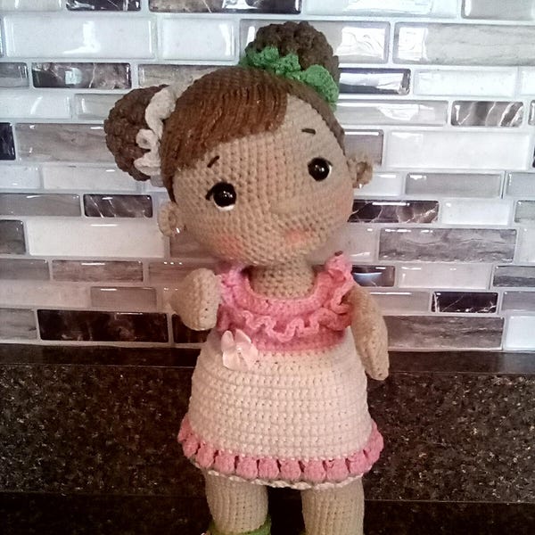 Сrochet Pattern In English Liza Doll Etsy