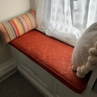 EXAMPLE Dining Room Bench Cushions L-shaped Seating Area Custom ...