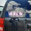 Bow Decal | Vinyl Car Decal | Window Decal | Laptop Decal | Vinyl ...