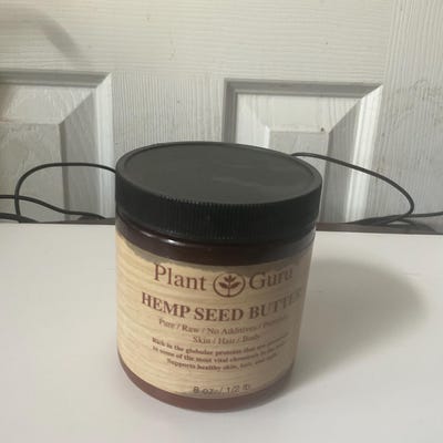 Hemp Seed Body Butter 100% Pure Raw Fresh Natural Cold Pressed. Skin ...