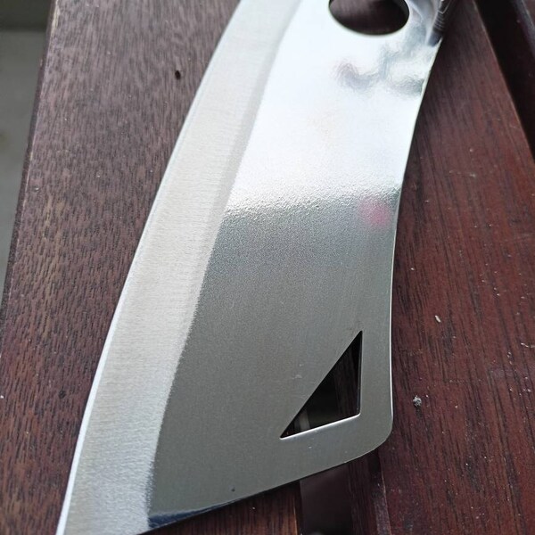 Double-edged Tactical Dagger Versalite Handle Hunting Knife Engraving ...