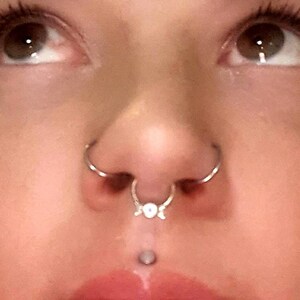 Fake Lip Ring Lip Cuff Faux Snake Bites Body Jewelry No | Etsy