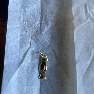 Solid 9ct Gold Opera House Charm Pendant - Etsy