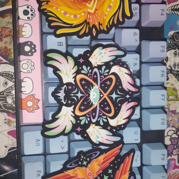 Biblically Accurate Angel Furby Sticker Waterproof Vinyl Sticker Angel ...