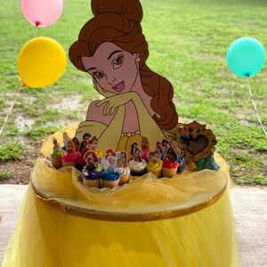 Princess Bust Table Top Decor Princess Bust Cutouts Princess - Etsy