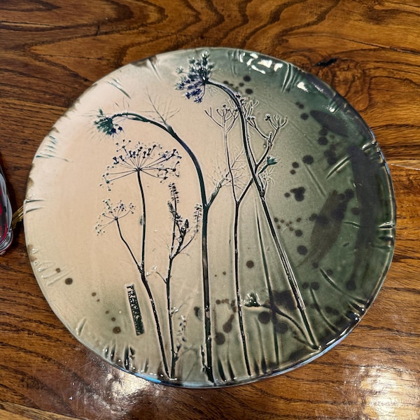 Unique Dinnerware Plates, Ceramic Dinner Plate, Rustic Breakfast Plate ...