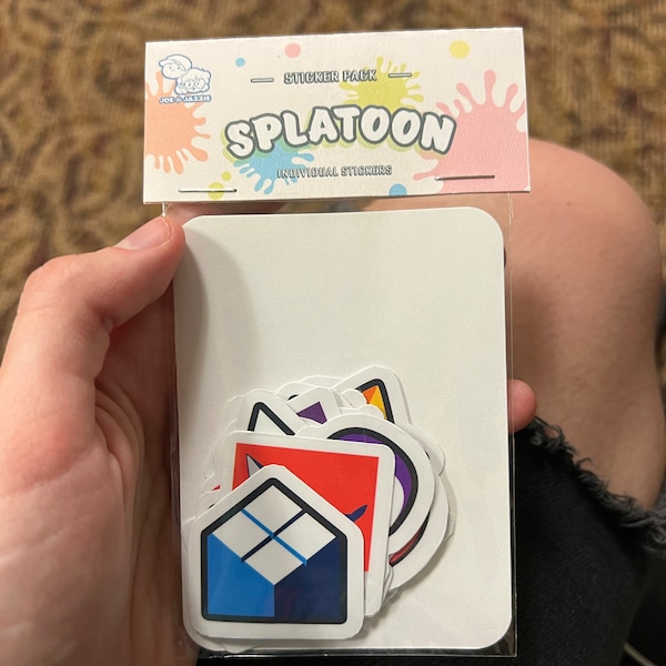 Splatoon Brand Logos New Logos and Splatoon 3 Graffiti Added - Etsy UK