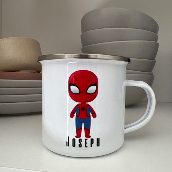 Kid Mug, Superhero Kid Cup, Superhero Mug, Toddler Gift, Party Favors ...