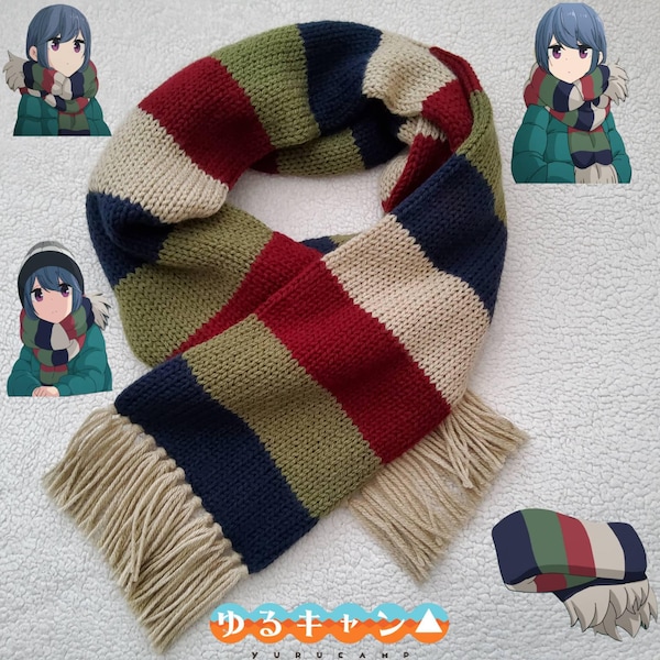 Deku All-might Style Scarf Acrylic Handmade Knit Mha Fans Version 1 - Etsy
