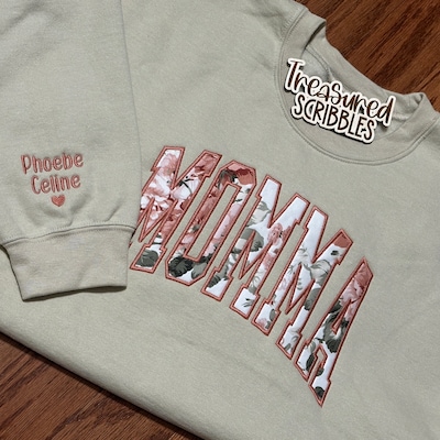 DADA Satin Stitch Arched Applique Embroidery Design Father's Day Gift ...