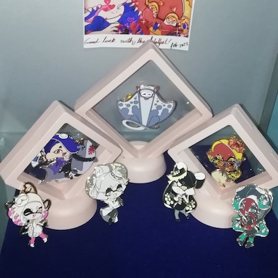 Off the Hook Enamel Pins : Marina and Pearl - Etsy