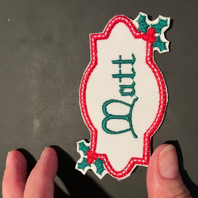 Small Baby Embroidery Patches, Set of Four Patches, 2 Inch Patches ...