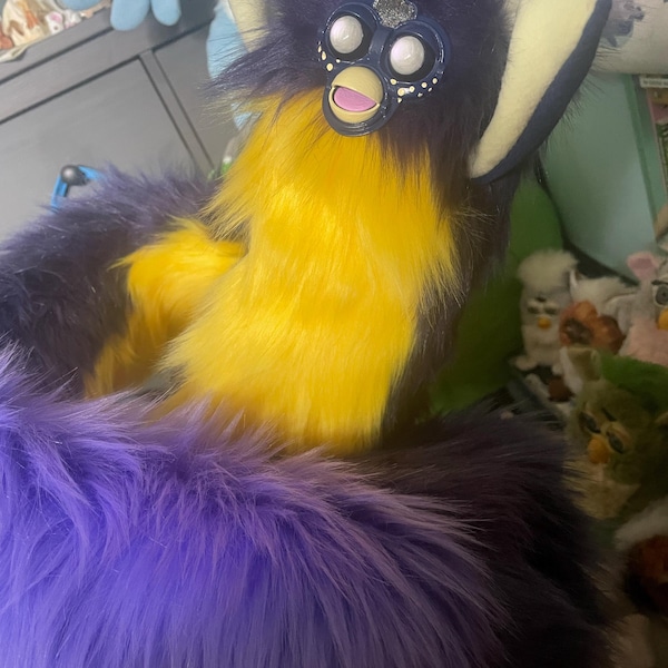 Long Furby XL, Oddbody Furby - Etsy