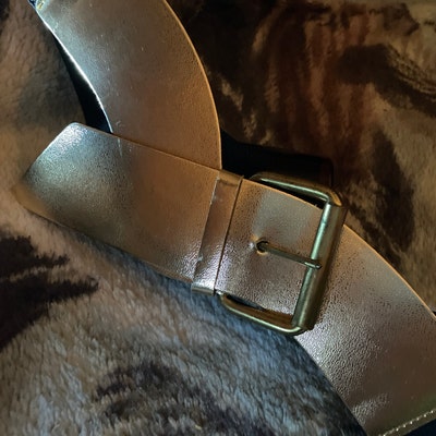 Y2K Black Elastic Belt, Black Dainty Belt, Faux Pearl Cabochons ...