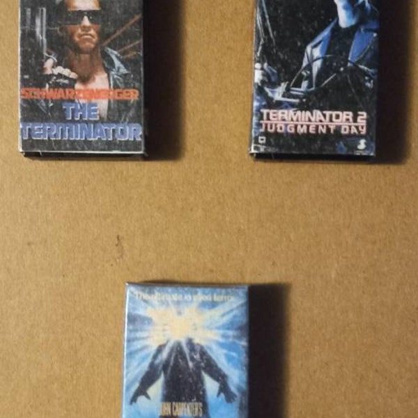 VHS Inspired Mini Magnets 1" X 2" - Etsy