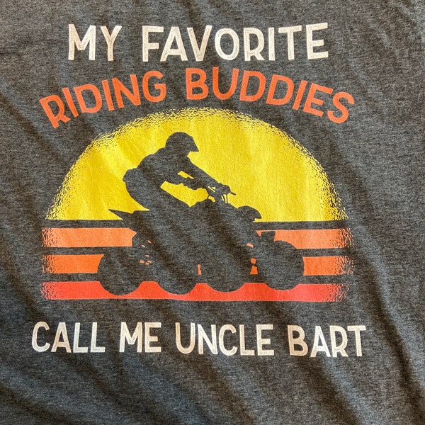 4wheeler Dad Shirt/ ATV Racing Gift/ My Favorite Riding Buddies Call Me ...