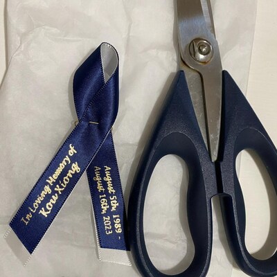 Custom Satin Lapel Pinned Custom Ribbons, Ready to Hand Out, Graduation ...