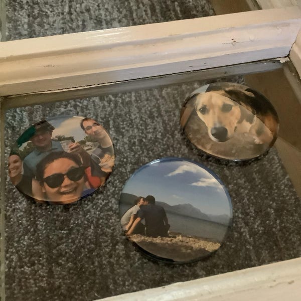 Custom 2.25 Inch Round Photo Magnets | Fully Customizable - Etsy
