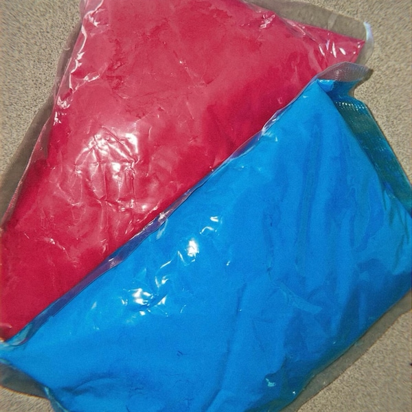 32" Push-button Gender Reveal Popper – Assorted Pink & Blue Colors ...