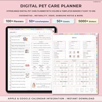 ADHD Digital Planner, Goodnotes Planner, Undated Digital Planner, ADHD ...