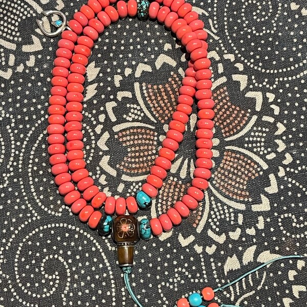 Old Thai Khmer Ceramic Shaman Rishi Sitting on Sacred Leklai Stone II ...