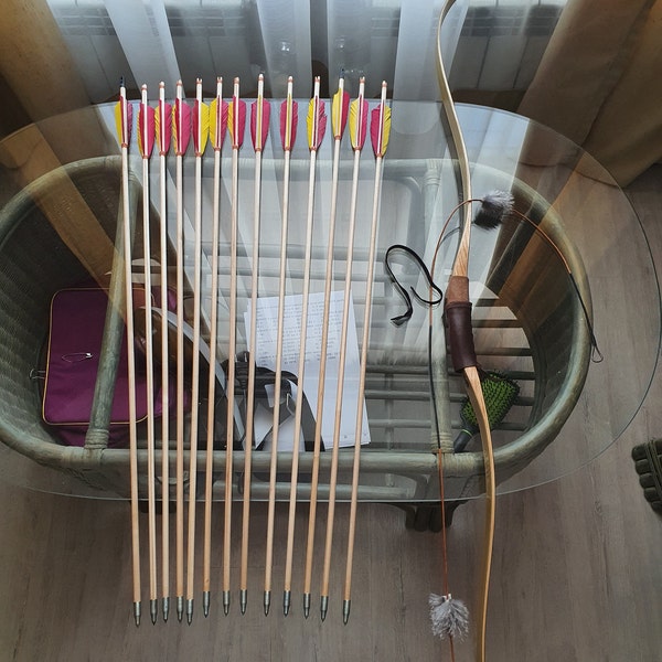 Recurve Bow Asian Bow 52" Eastern Bow Equestrian Bow Horsebow ...