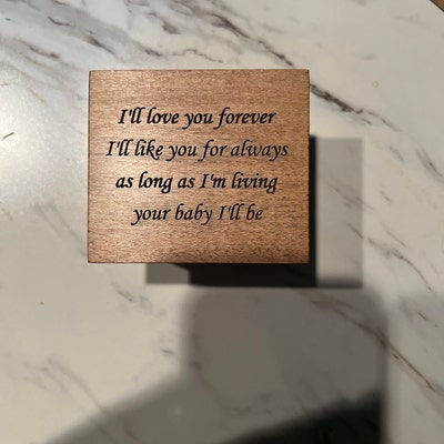 Wedding Gift Idea Music Box Custom Song Bride and Groom Gift Electronic ...