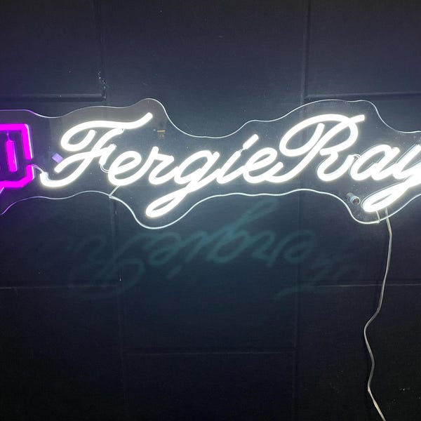 Teacher Name Neon Sign for Classroom, Teacher Name Sign, Classroom ...