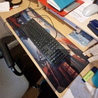 Solar System Desk Mat, Universe Gaming Desk Pad,space Mouse Pad Xxl ...