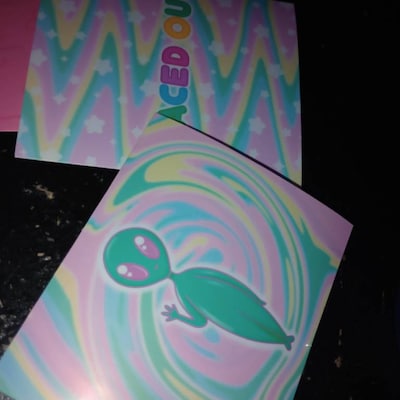 Holographic 90s Kidcore Lunch Box Vinyl Die Cut Sticker for Water ...