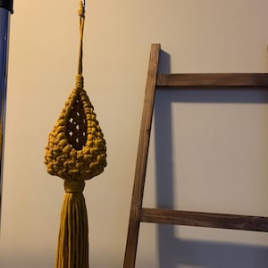 DIY MACRAME POD Pattern, Pdf Instructions Learn to Macrame, Air Plant ...
