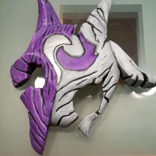 Duskull Mask, Pokemon Cosplay, Prop, 3D Printed Hand Painted - Etsy