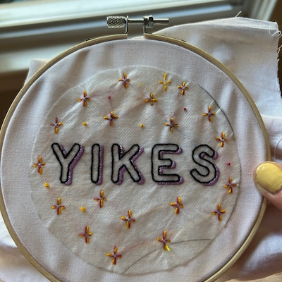 Embroidery PDF Pattern, Paper Crane Embroidery, Cherry Blossom ...