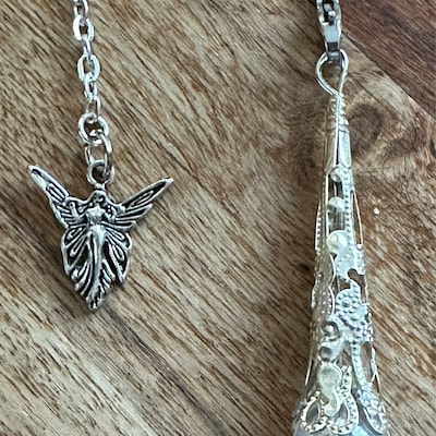 Archangel Chamuel Love Wing Guardian Angel Crystal Pendant ...