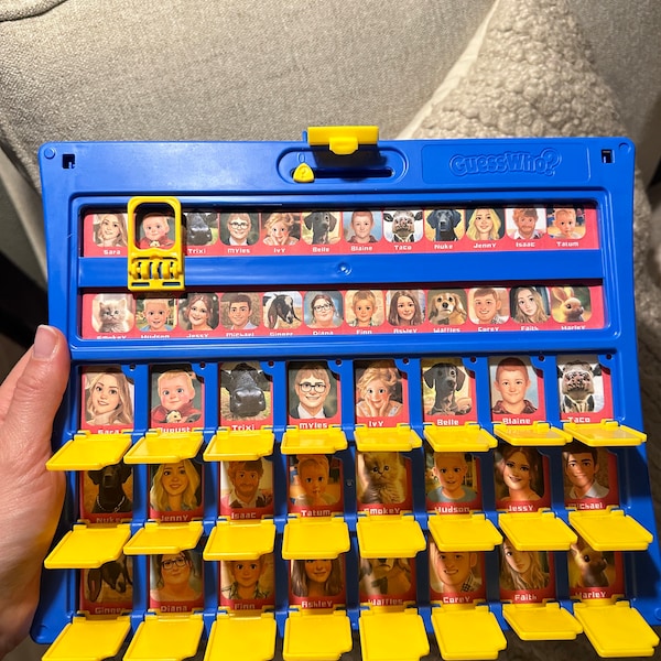 Guess Who 2.0 editable personalizado - ¿Adivina quién imprimible ...